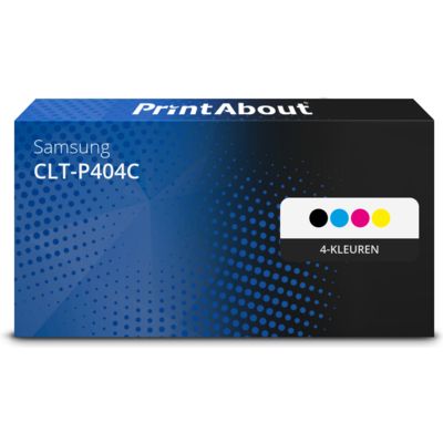 Huismerk Samsung CLT-P404C Toner 4-kleuren (SU365A) Multipack kopen? | PrintAbout