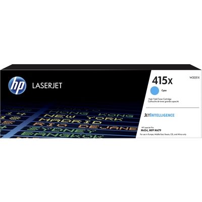 HP 415X Toner 4-kleuren (W2030/31/32/33X) Multipack Hoge capaciteit ...