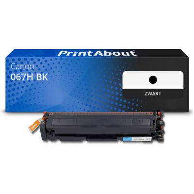 Huismerk Canon 067H BK Toner Zwart Hoge capaciteit kopen? | PrintAbout