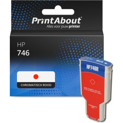 Huismerk HP 746 Inktcartridge Chromatisch rood (P2V81A) kopen? | PrintAbout