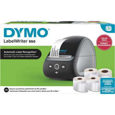 Dymo LabelWriter 550 + 4 rollen labels Labelprinter kopen? | PrintAbout